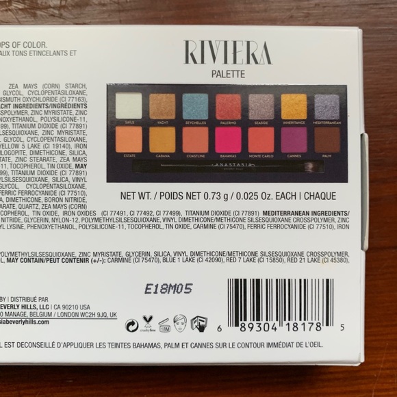 Anastasia Beverly Hills | Makeup | Abh Riviera Eyeshadow Palette Bnib ...